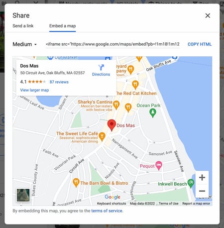 How to Embed Google Map in HTML [Step-By-Step Guide]